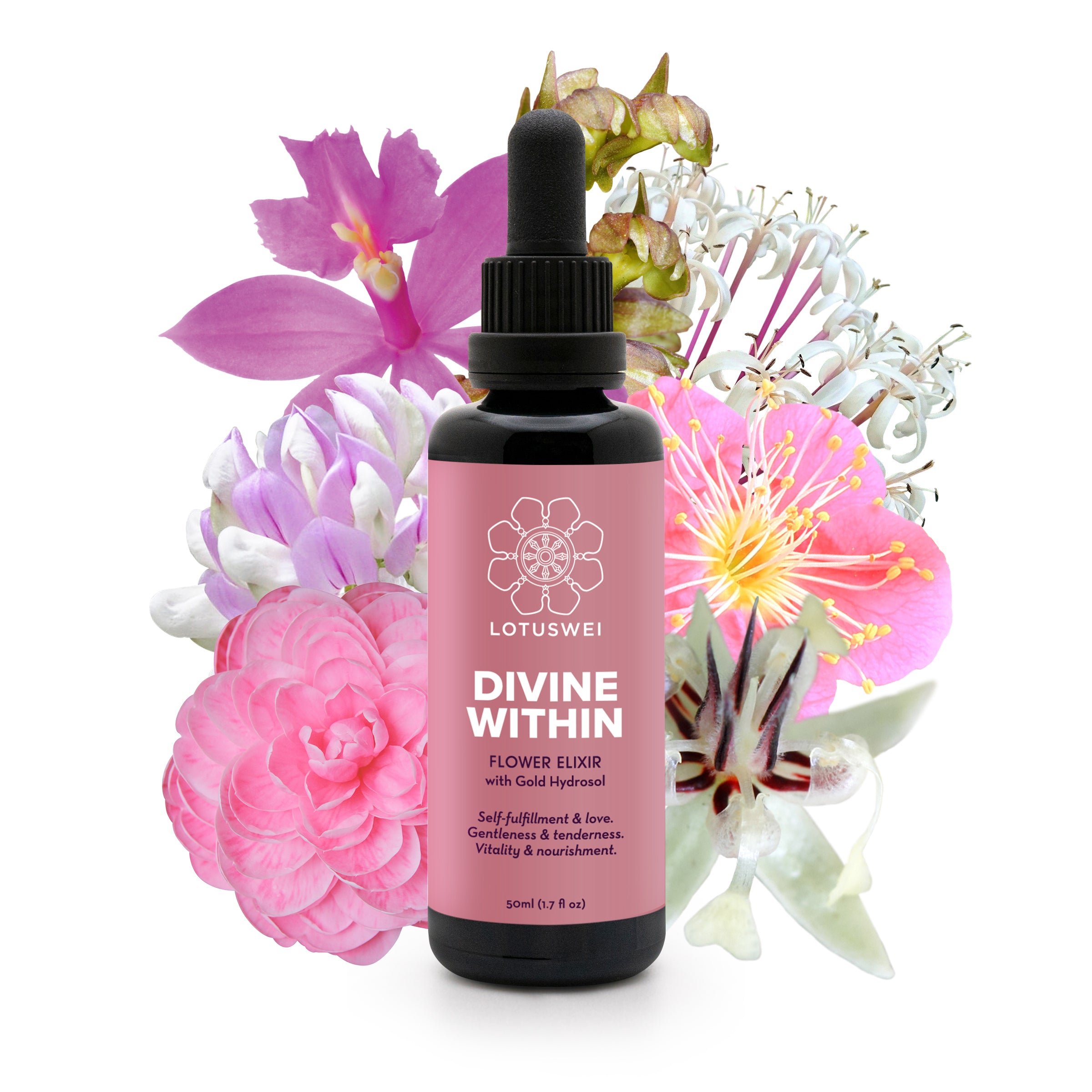 Divine Within Flower Elixir | LOTUSWEI Flower Essences – LOTUSWEI-WHOLESALE